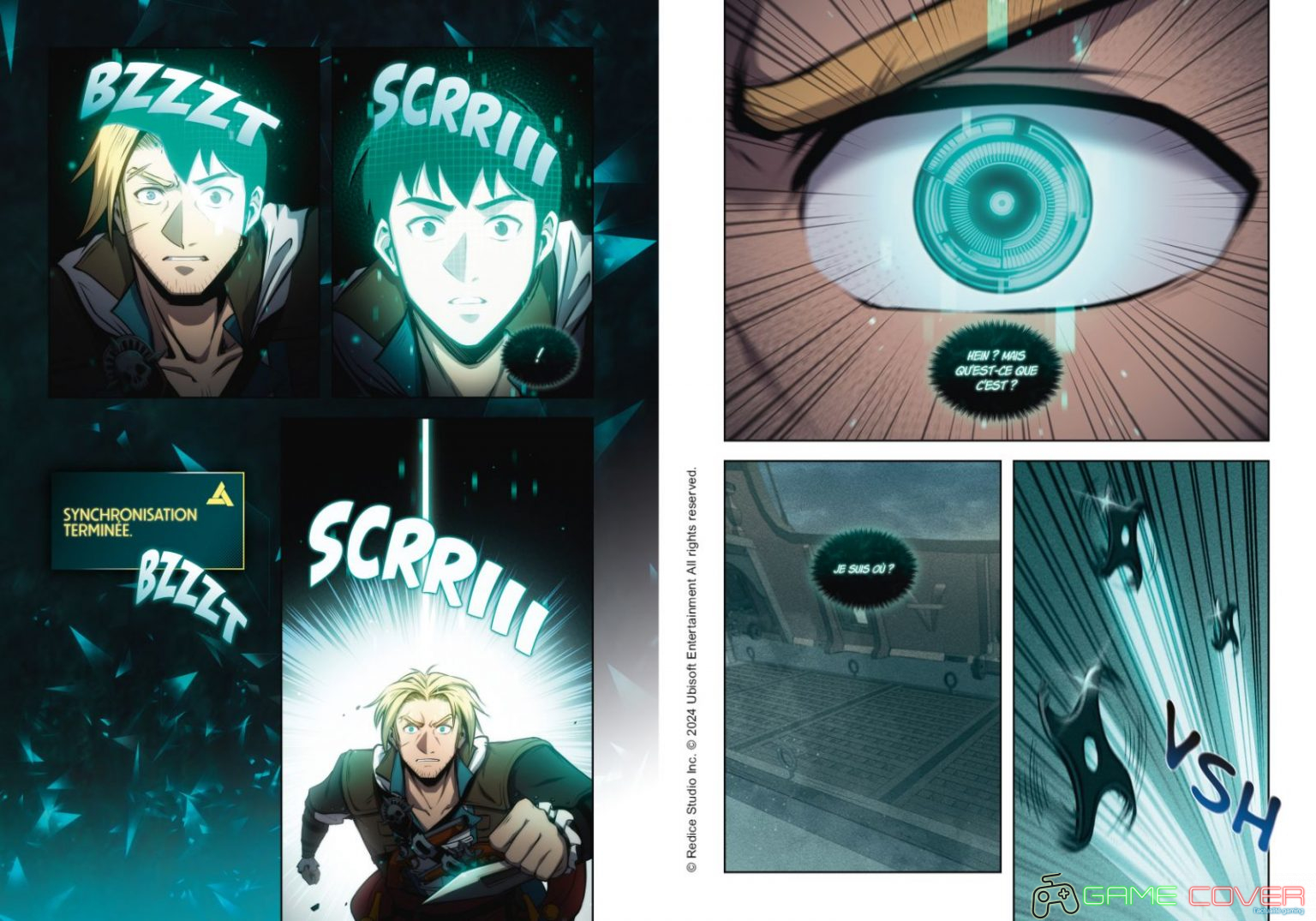 [Mana Books] Découvrez les premières pages d'Assassin’s Creed: Forgotten Temple - Game Cover