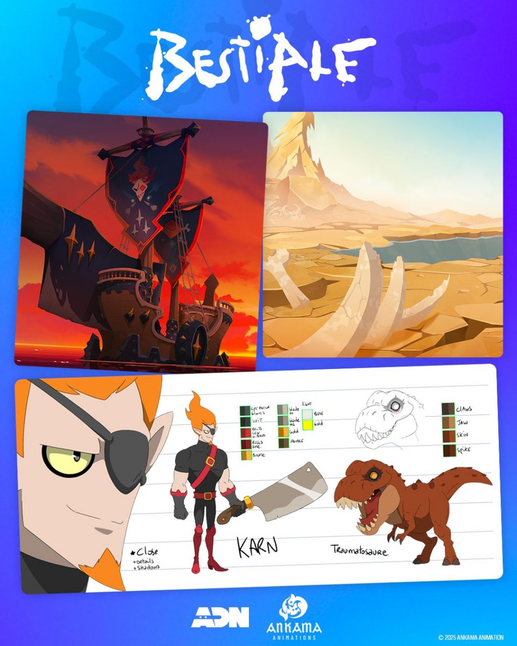 [BESTIALE] ADN lève le voile sur le personnage de Karn - Game Cover