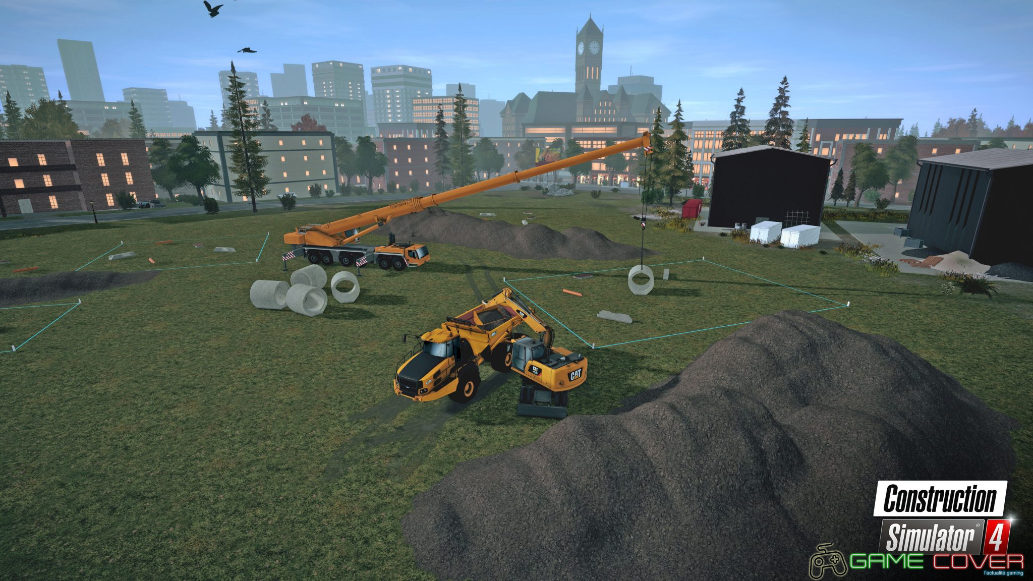 Construction Simulator 4 annoncé sur Switch et mobile - Game Cover