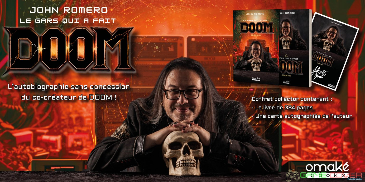 [Omaké Books] Découvrez l'autobiographie de John Romero - Game Cover
