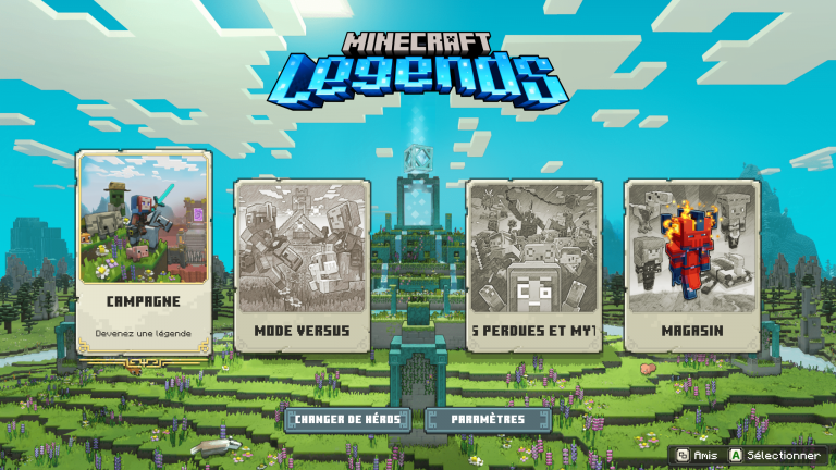 [Test] Minecraft Legends - Game Cover