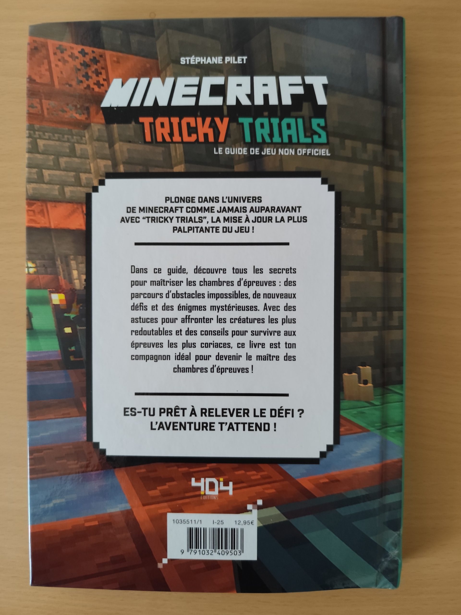 [Geekerie] Minecraft - Guide de survie Tricky Trials - Game Cover