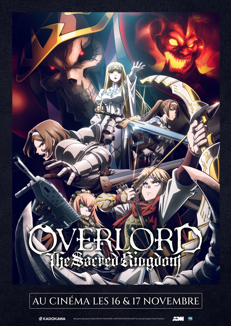 ADN et CGR Events annoncent la sortie en salles de OVERLORD: The Sacred ...