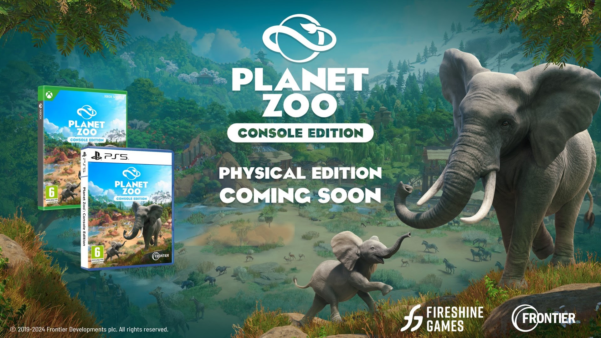 [Planet Zoo Console Edition] Une édition physique arrive cet été - Game Cover