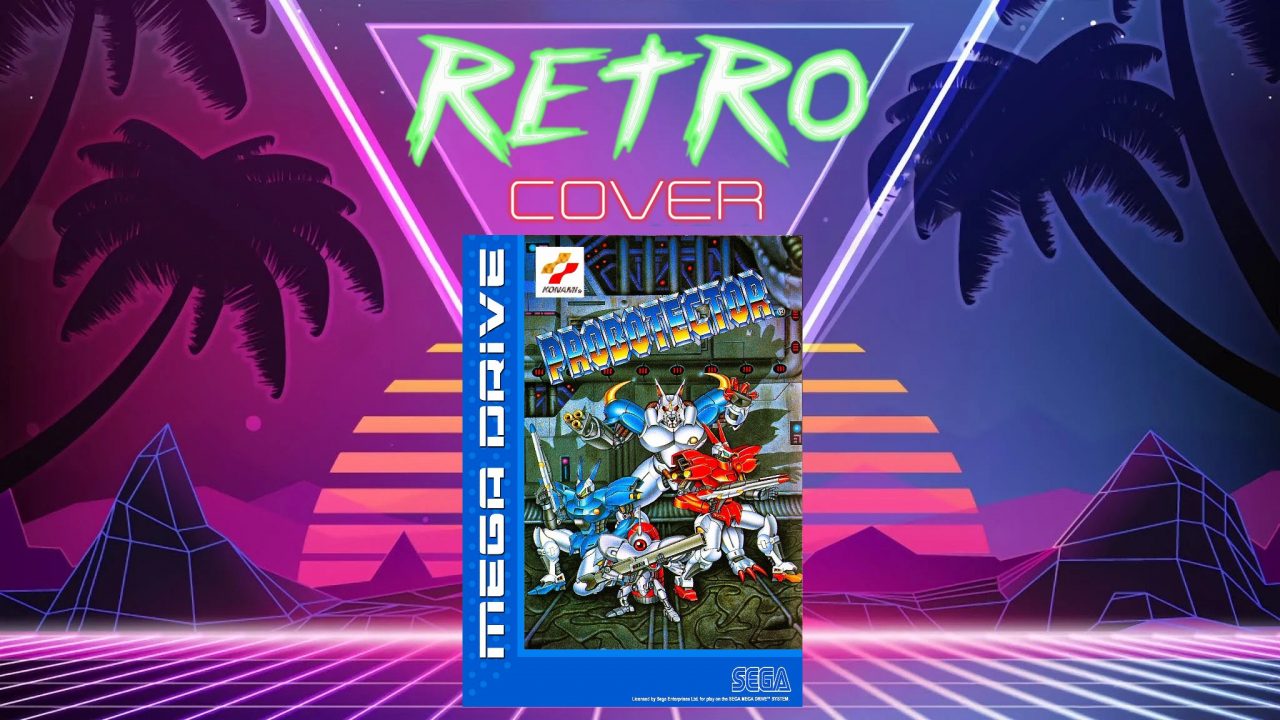 [Retro Cover] Probotector sur Megadrive - Game Cover