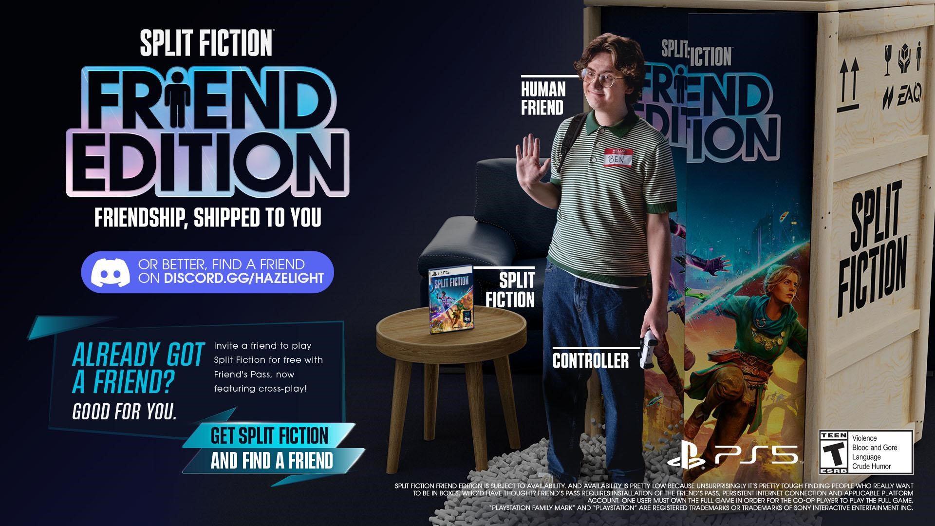 Découvrez l'Édition Amitié de Split Fiction - Game Cover