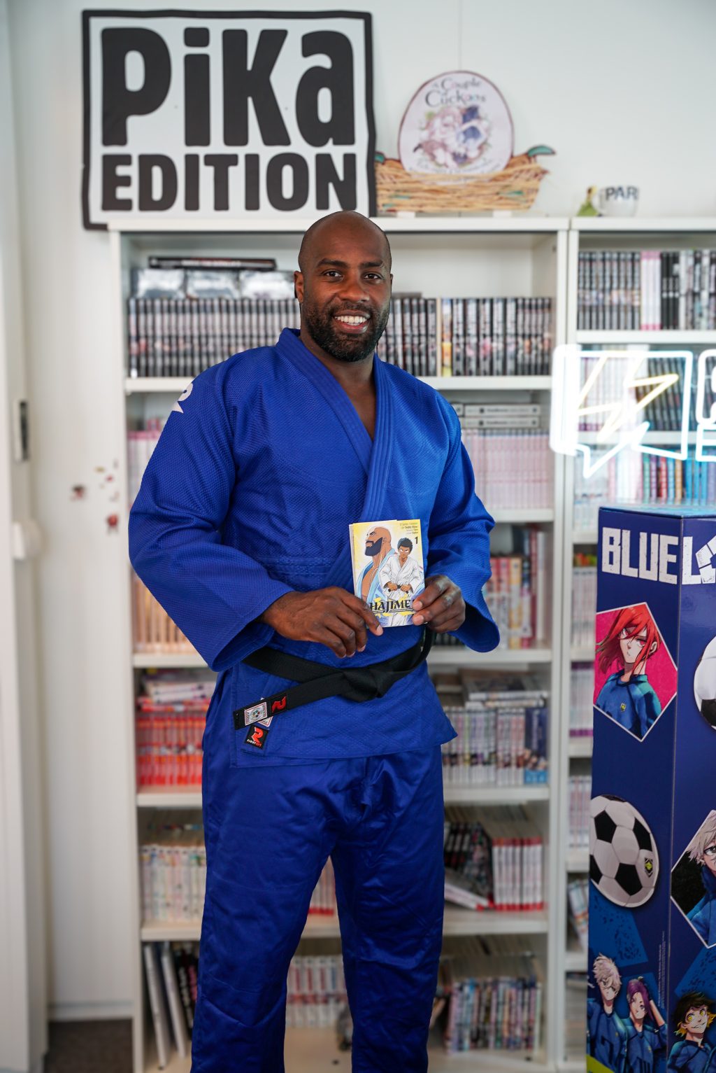 [Pika Editions] Un premier manga dédié au légendaire Teddy Riner - Game ...