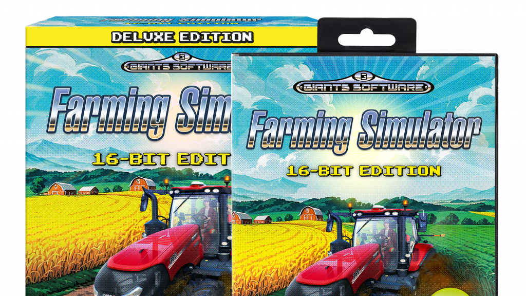 Une cartouche Megadrive pour Farming Simulator 16-bit edition - Game Cover